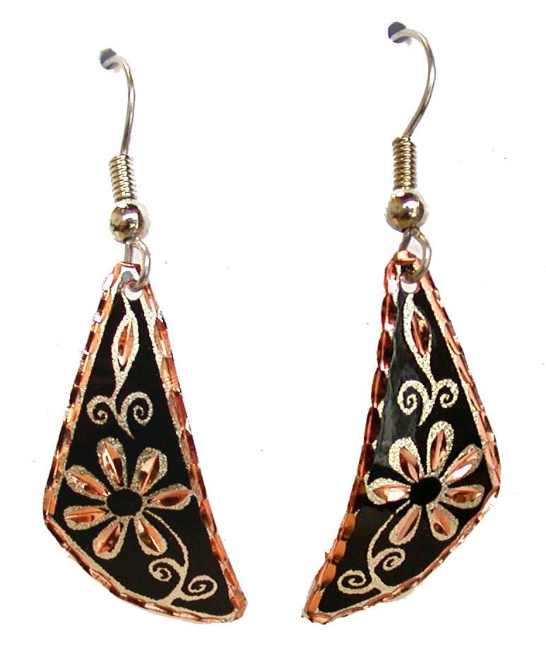 Copper Earrings — Oscardo