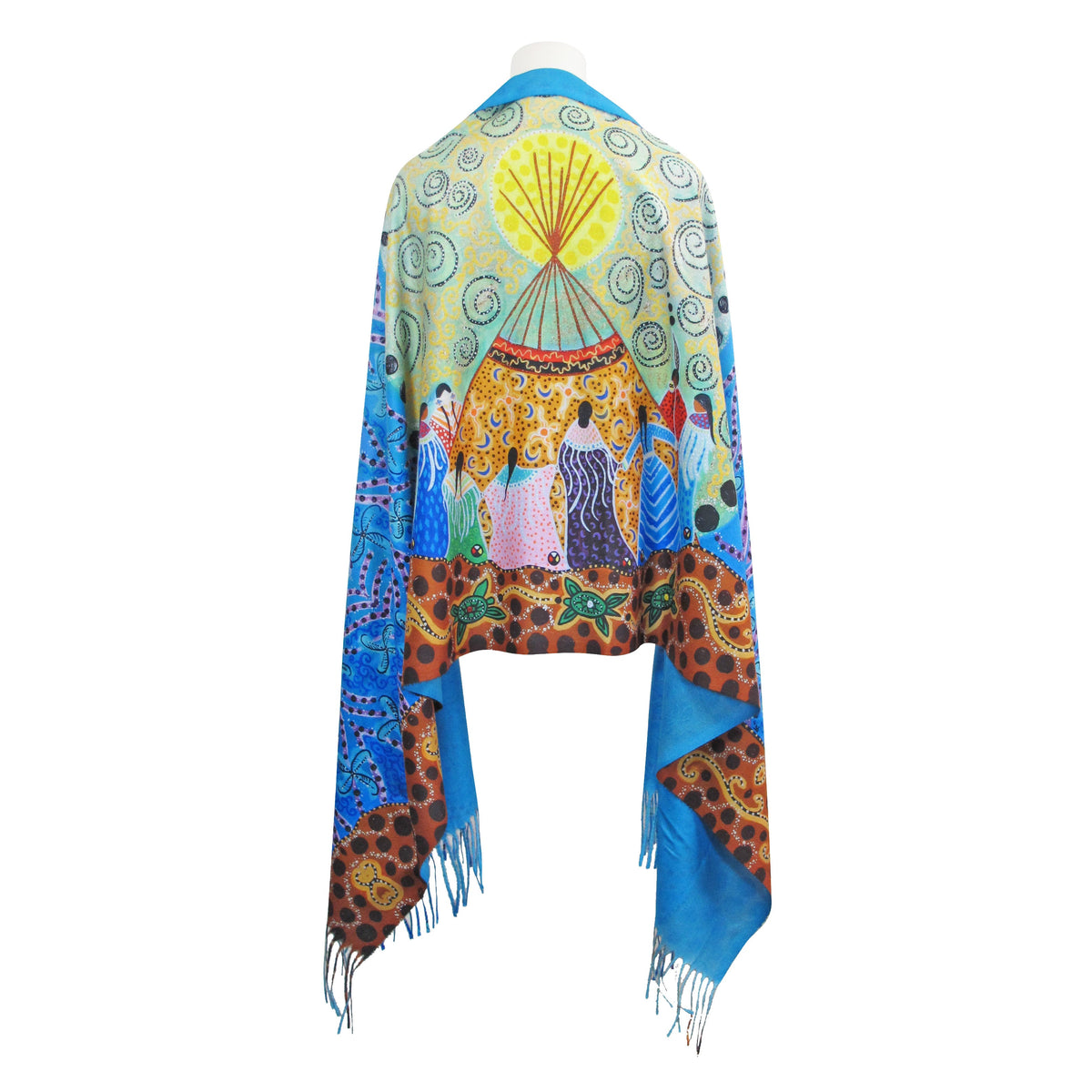 Leah Dorion Dancing Women Eco-Shawl — Oscardo