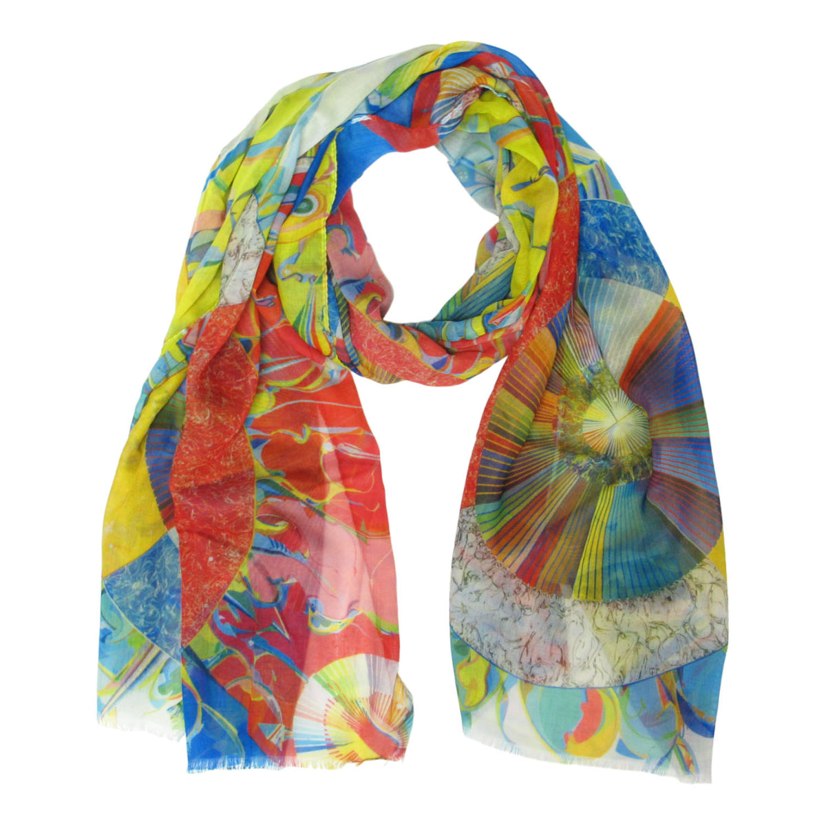 Alex Janvier Morning Star Eco-Scarf — Oscardo