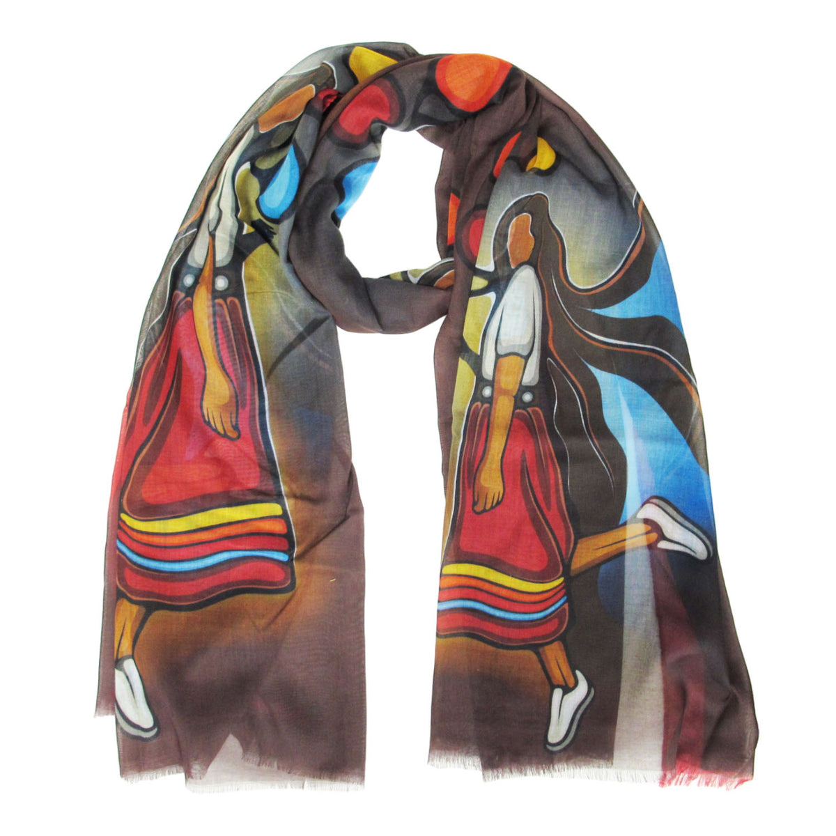 Emily Kewageshig A Skirt with a Story Eco-Scarf — Oscardo