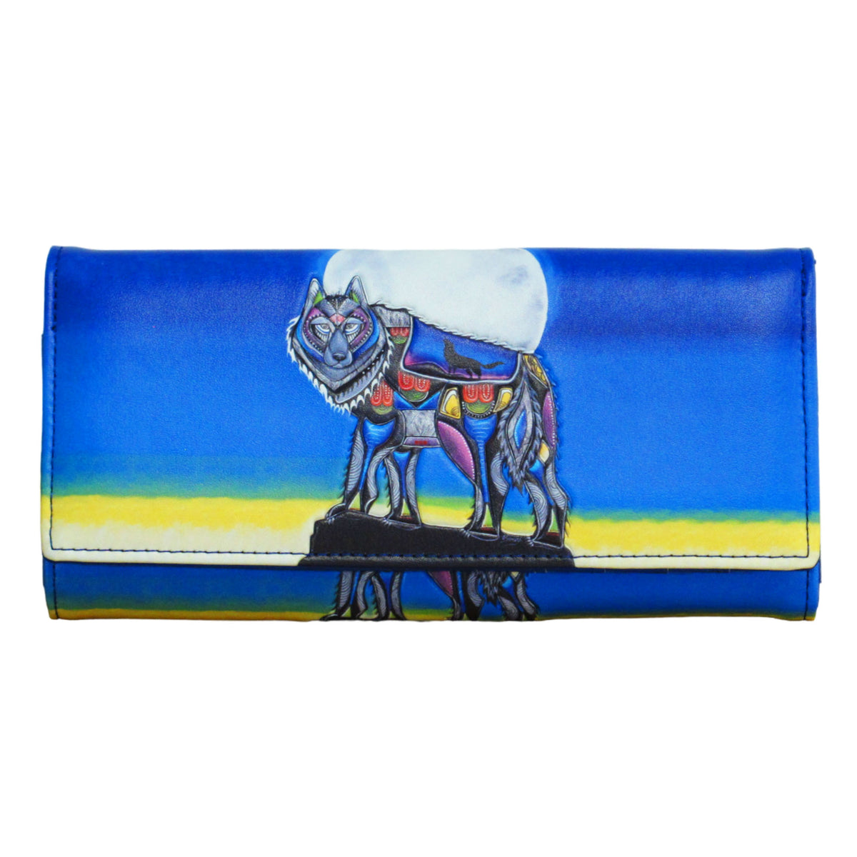 Jessica Somers Wolf Wallet — Oscardo