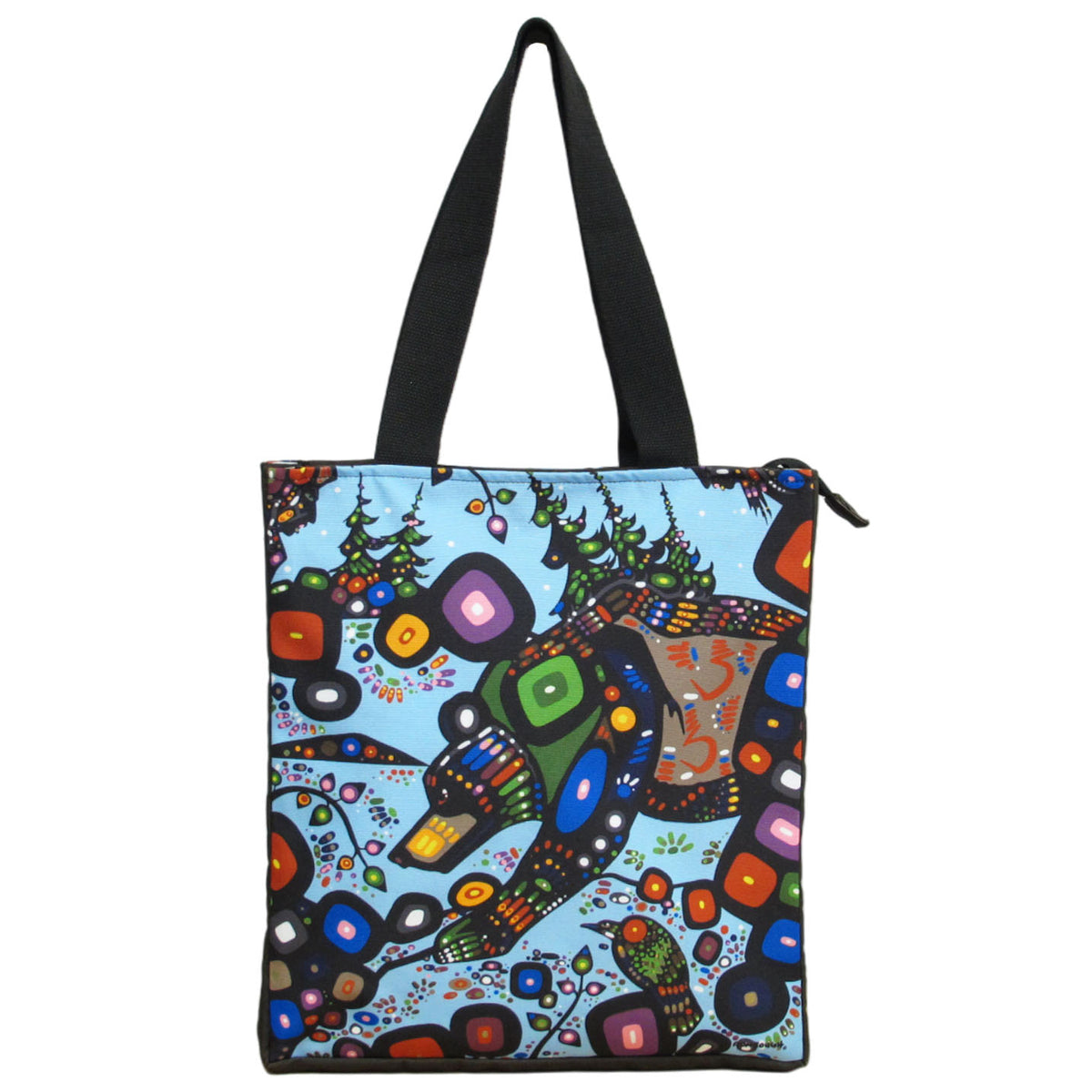 John Rombough Bear Recycled Eco-Bag — Oscardo