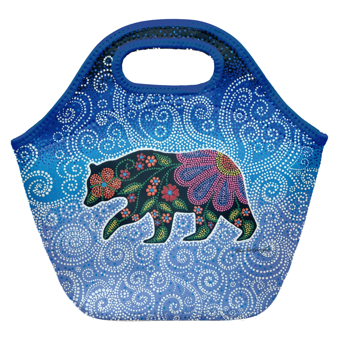 Kim McDonough Celestial Bear Lunch Bag Broad — Oscardo