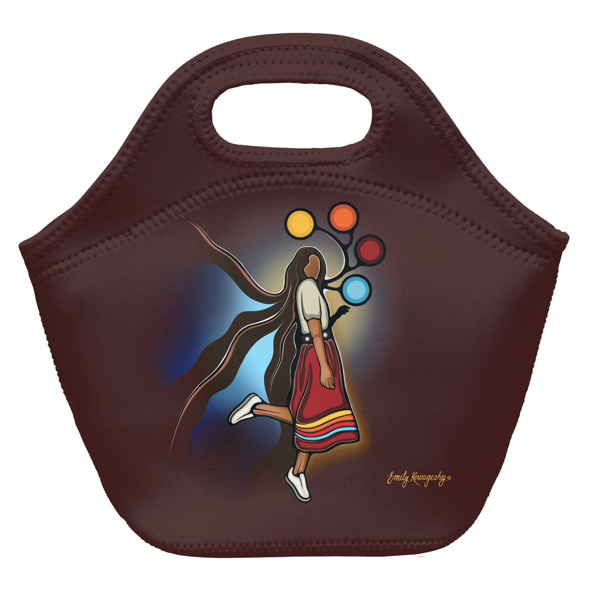 Emily Kewageshig A Skirt with a Story Lunch Bag Broad — Oscardo