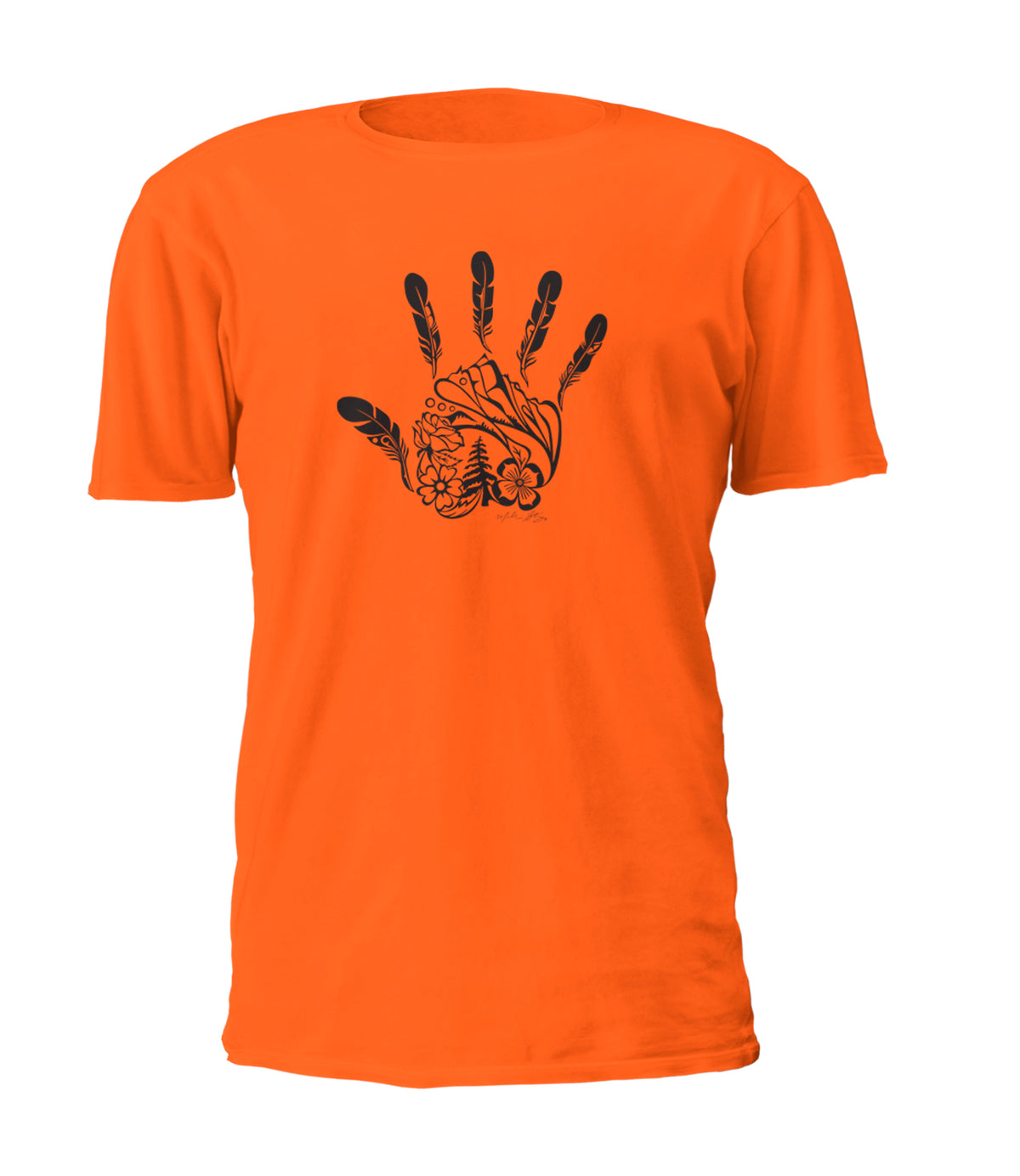 Michelle Stoney Gitxsan Hand Unisex T-shirt — Oscardo