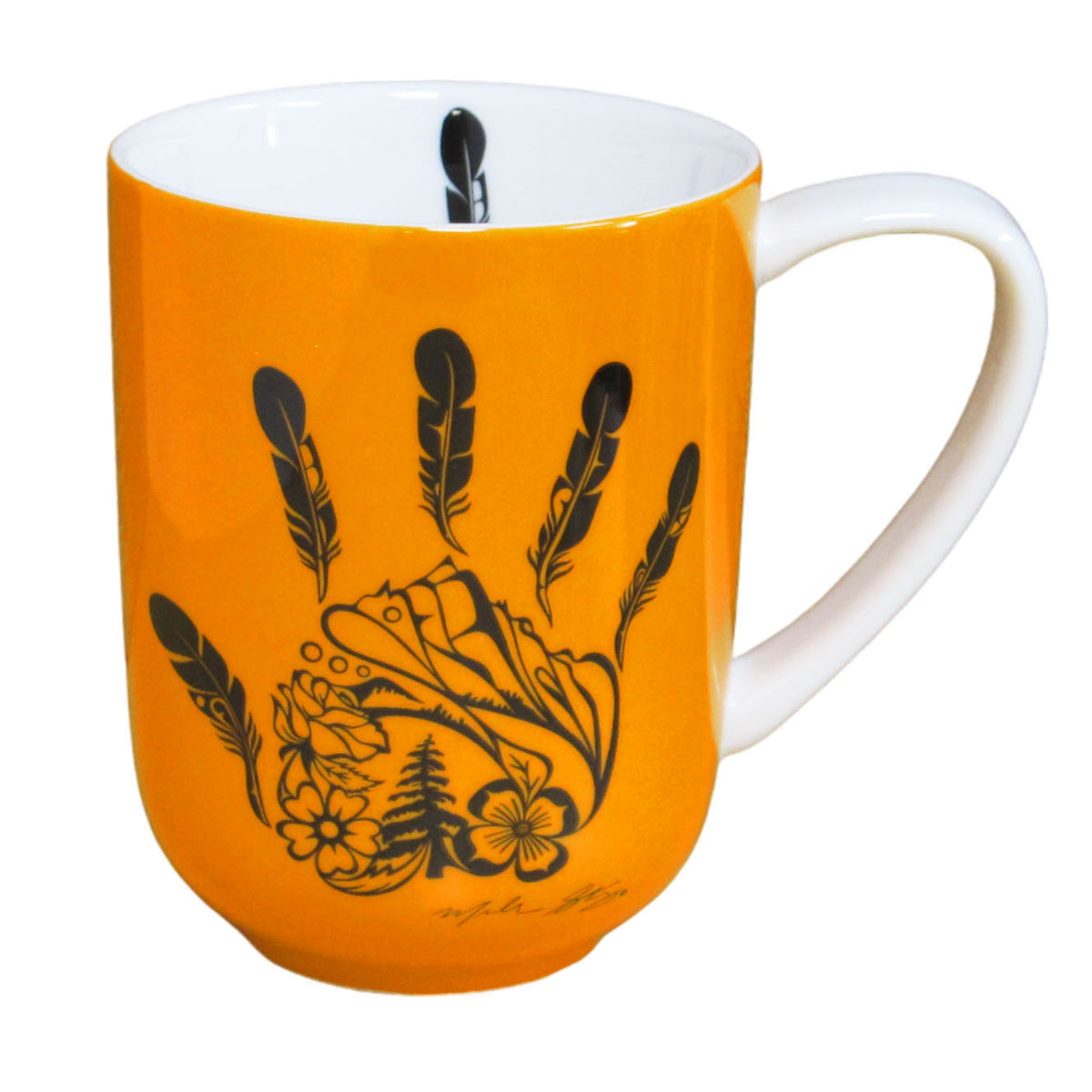Michelle Stoney Gitxsan Hand Porcelain Mug — Oscardo