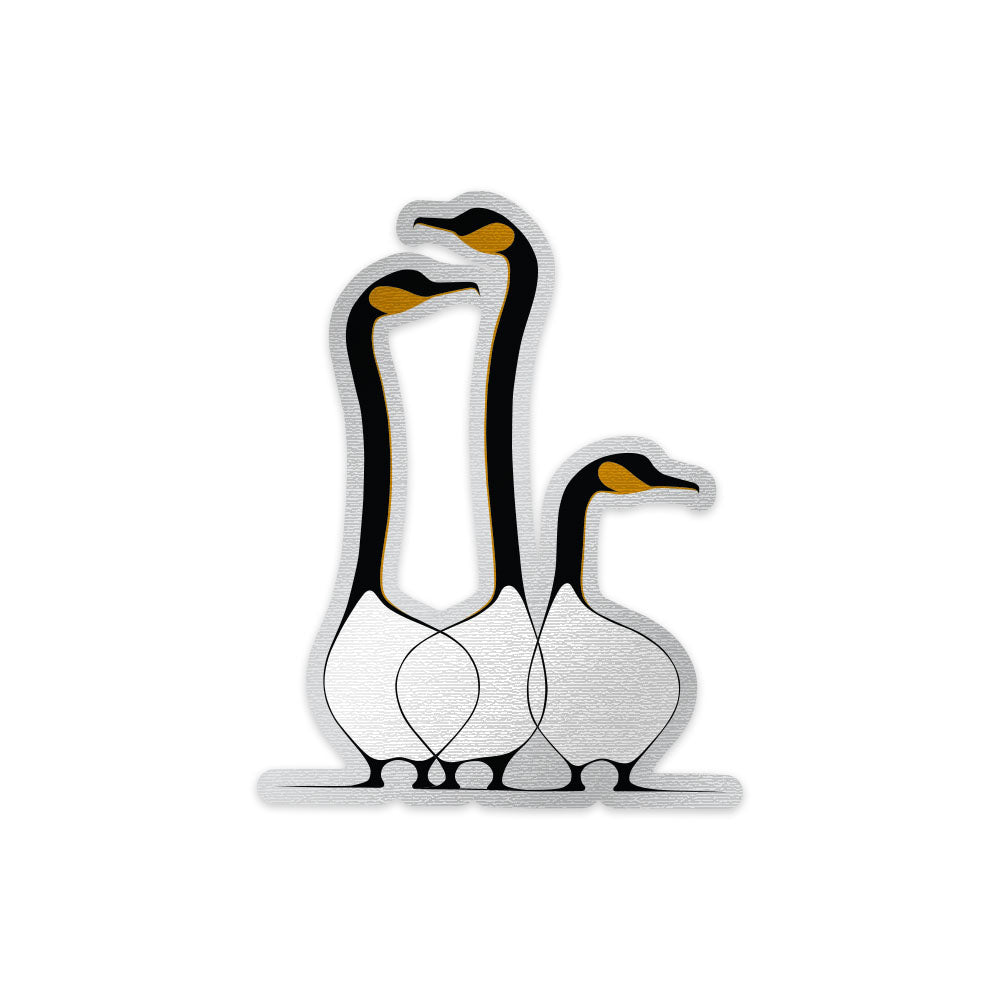 Benjamin Chee Chee Friends Metallic Magnet — Oscardo