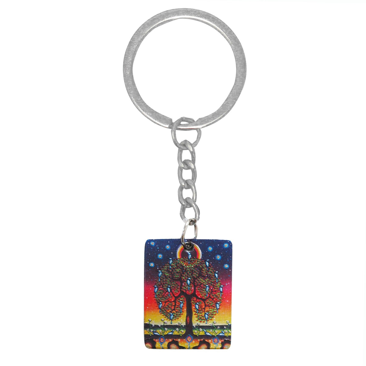 James Jacko Tree of Life Metallic Key Chain — Oscardo