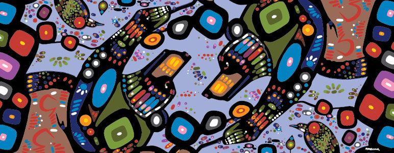 John Rombough The Bear Artist Scarf — Oscardo