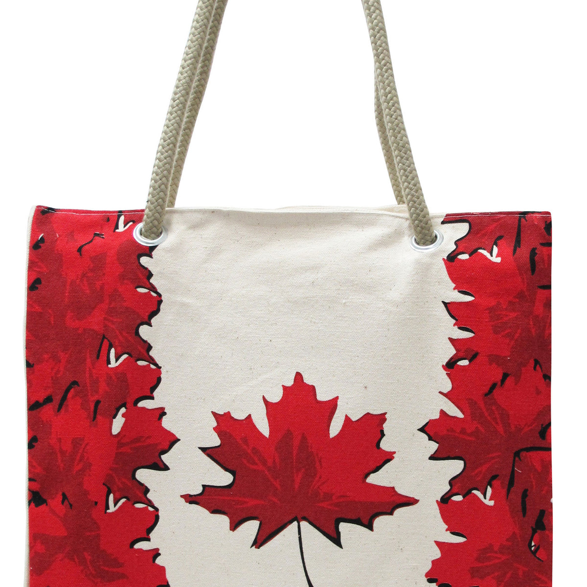Maple Leaf Flag Cotton Eco Bag — Oscardo