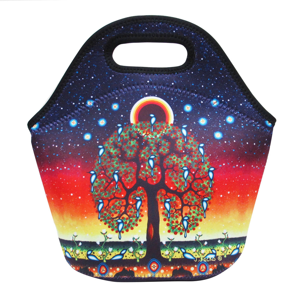 James Jacko Tree of Life Insulated Lunch Bag — Oscardo