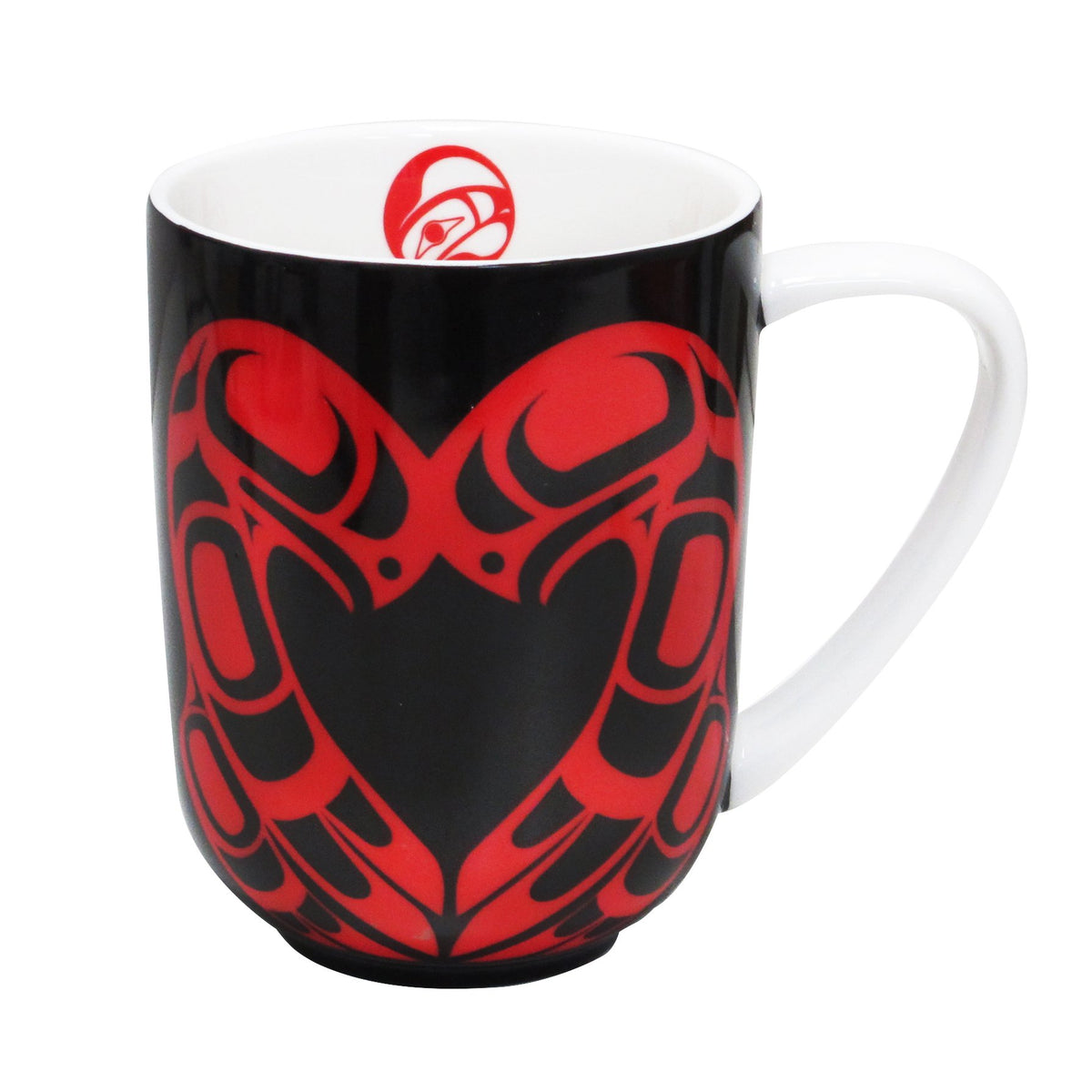 Roy Henry Vickers Eagle Heart Porcelain Mug — Oscardo