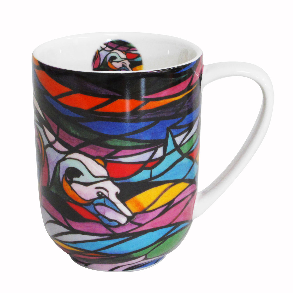 Oscardo - Don Chase Salmon Hunter Porcelain Mug