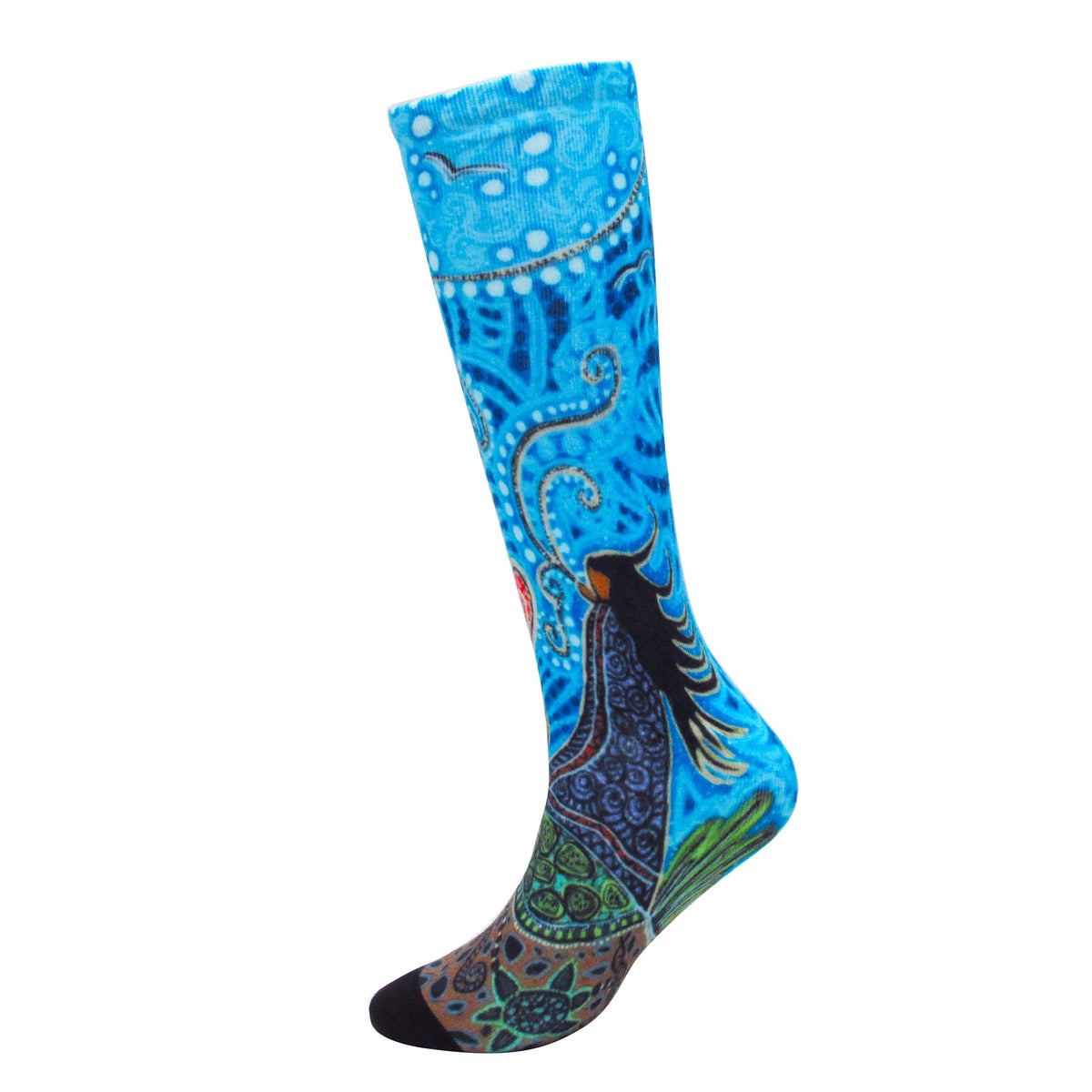 Leah Dorion Breath of Life Art Socks — Oscardo